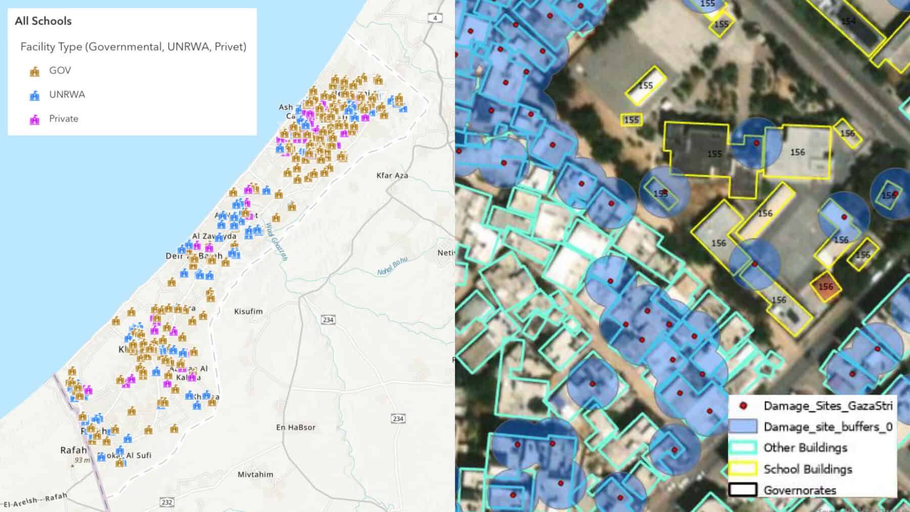 Geospatial analysis helps to save lives in Gaza - UNICEF Data for ...