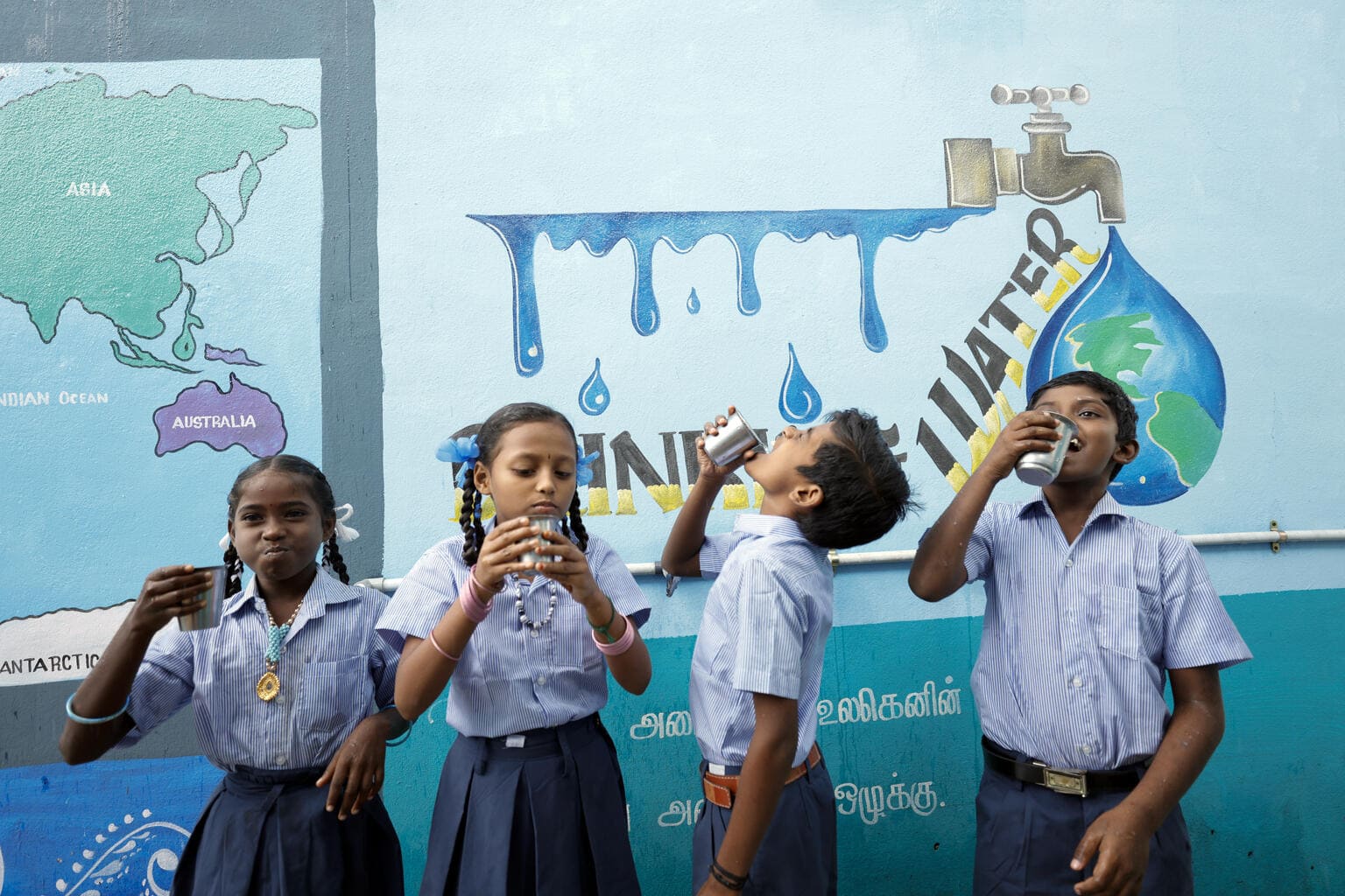 Access to drinking water - UNICEF DATA